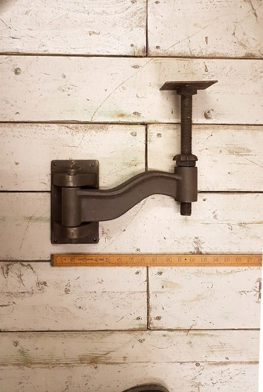 Swivel Seat Adjustable mounting to Table Leg Cast Iron 340mm ...