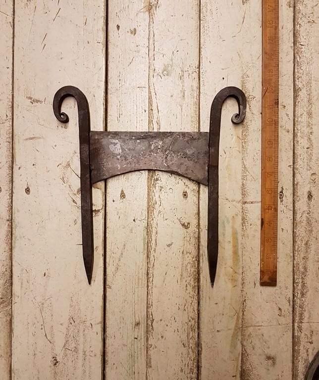 Boot Scraper Curly Top Hand Forged with Spikes 300mm – Cottingham ...