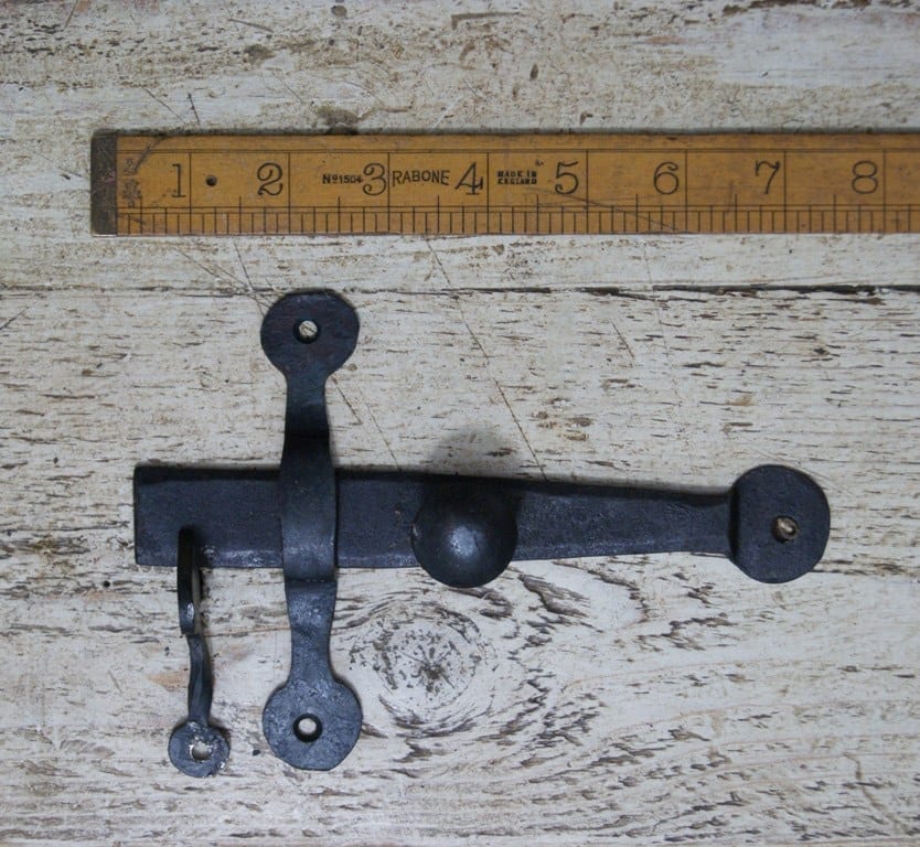 Cupboard Latch Hand Forged 175mm (HF14) – Cottingham Collection