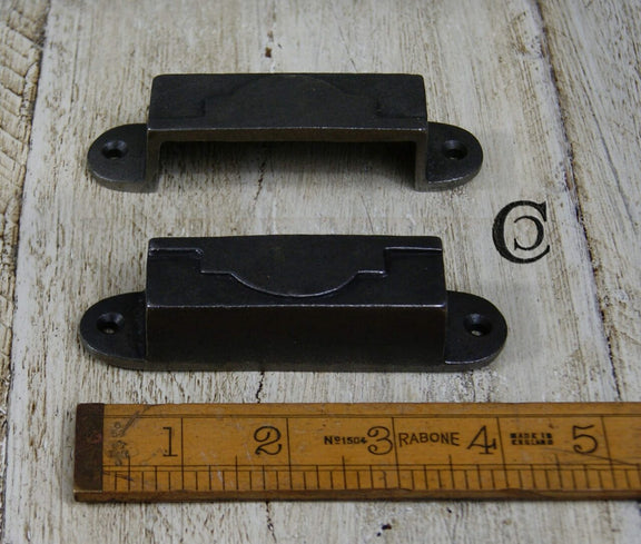 Rim Lock Keep Half Moon Round End Heavy Cast Iron 110mm – Cottingham ...