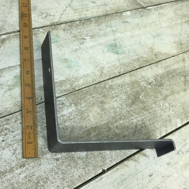 Shelf Bracket UTILITY Medium Duty Angle Steel Lip 200mm x 200mm ...