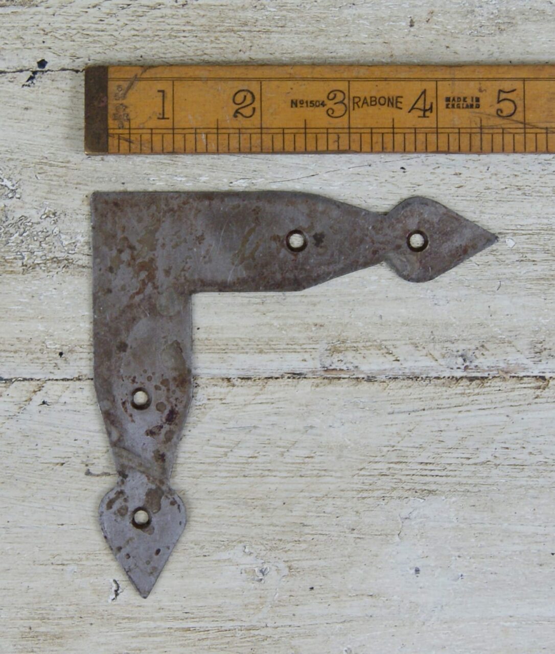 Arrowhead Corner Plate Flat Antique Iron 120mm x 120mm – Cottingham ...