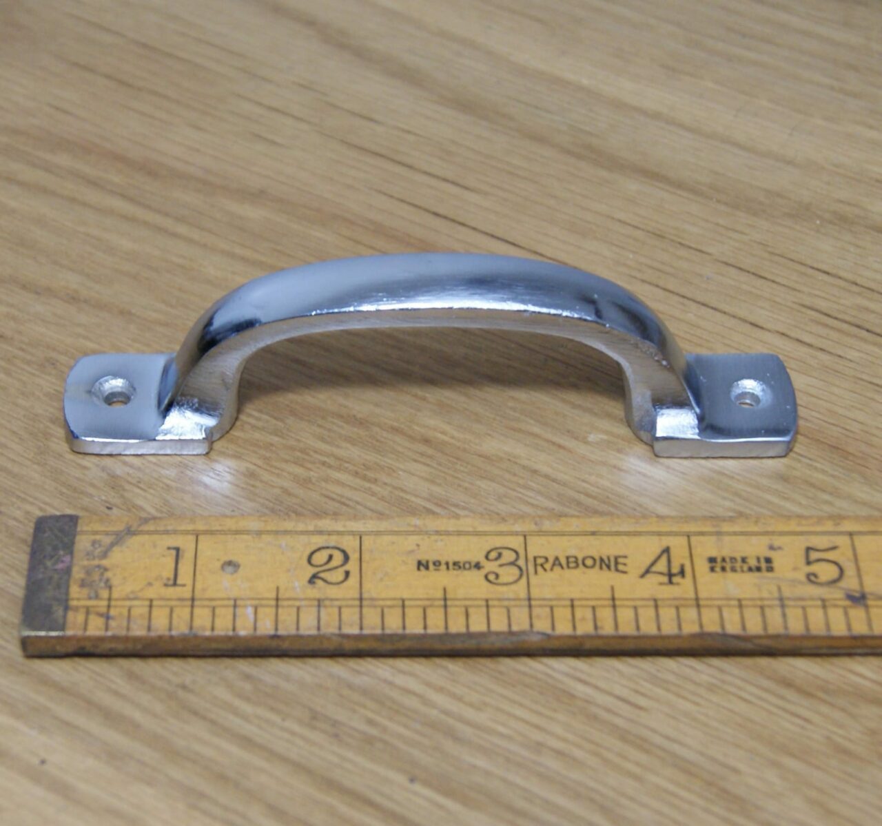 Square D Handle Cast Iron Chrome Plated 120mm (AF071) – Cottingham ...