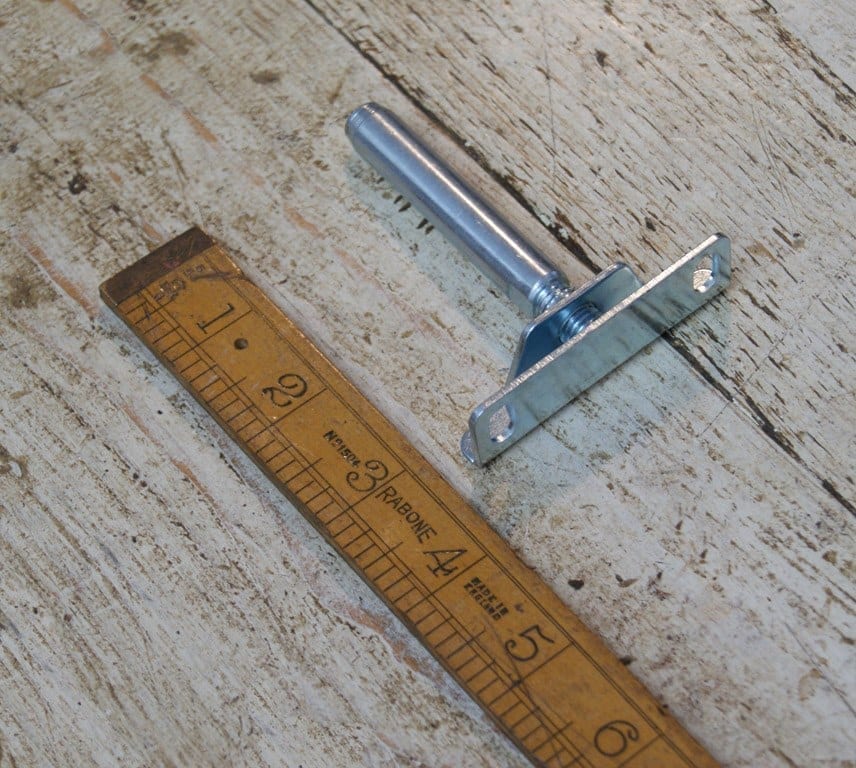Concealed Floating shelf support screw mount plate ZP 82mm – Cottingham ...