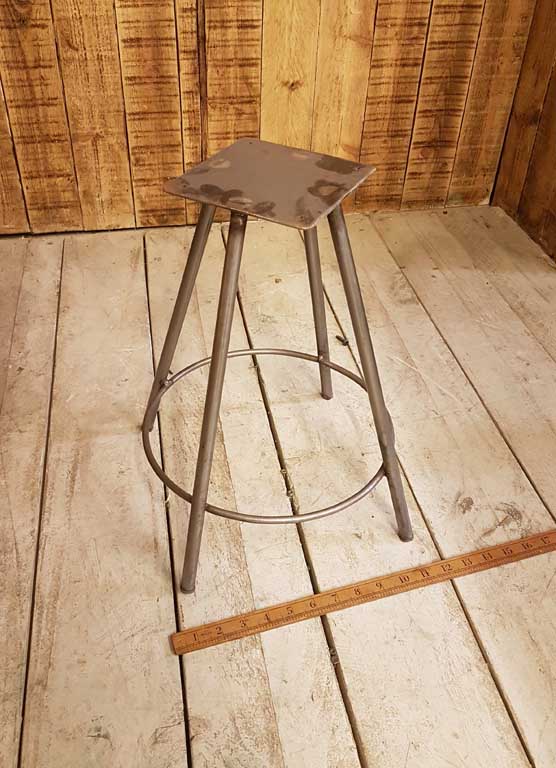 Stool SHELTON Circular Foot Rest 15mm Rod Antique Iron 400mm ...