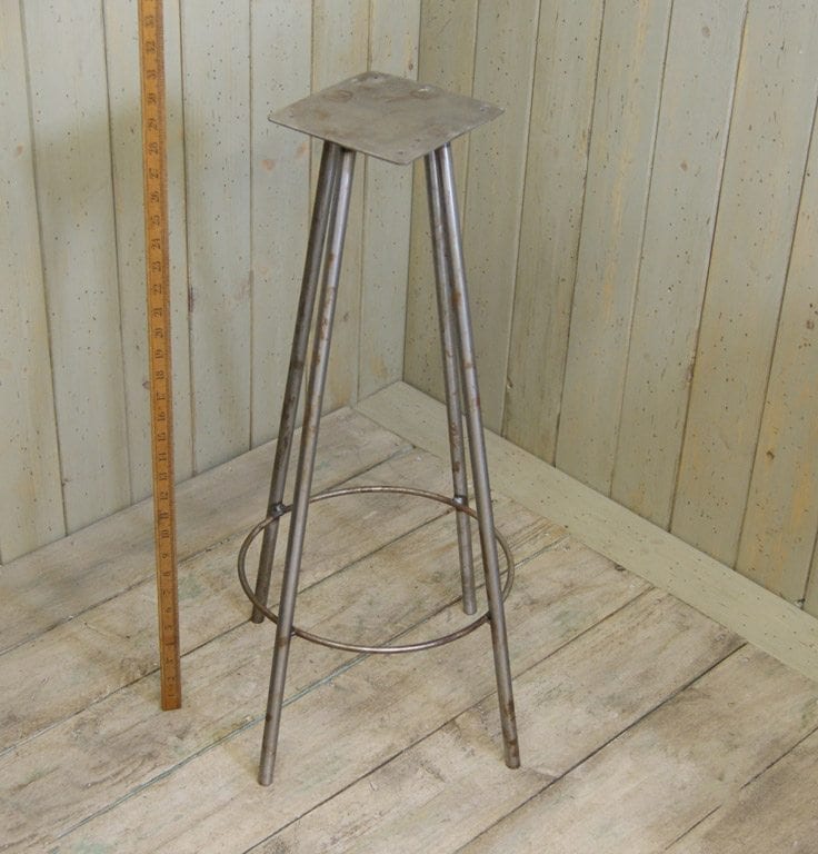 Stool SHELTON Circular Foot Rest 15mm Rod Polish Steel 750mm ...