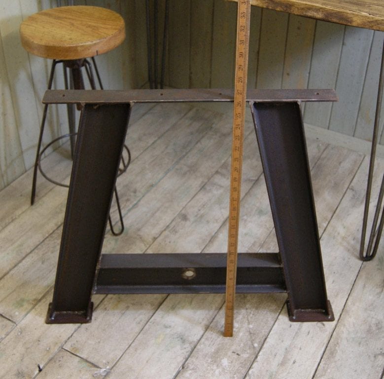 Table End Frame H Section Girder RSJ Mild Steel 710mm – Cottingham ...