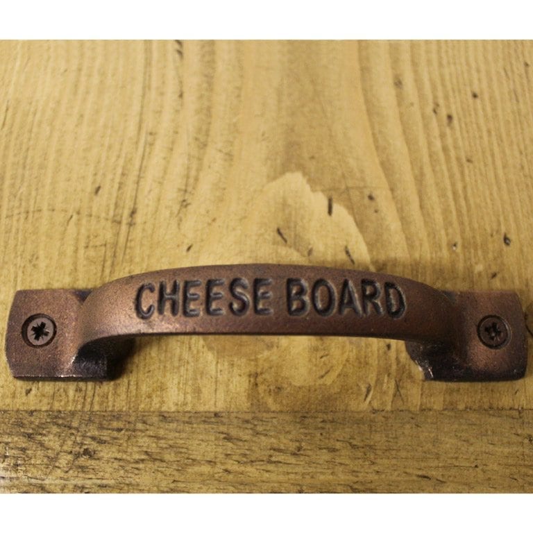 Square D Handle CHEESE BOARD Cast Antique Copper 120mm – Cottingham ...