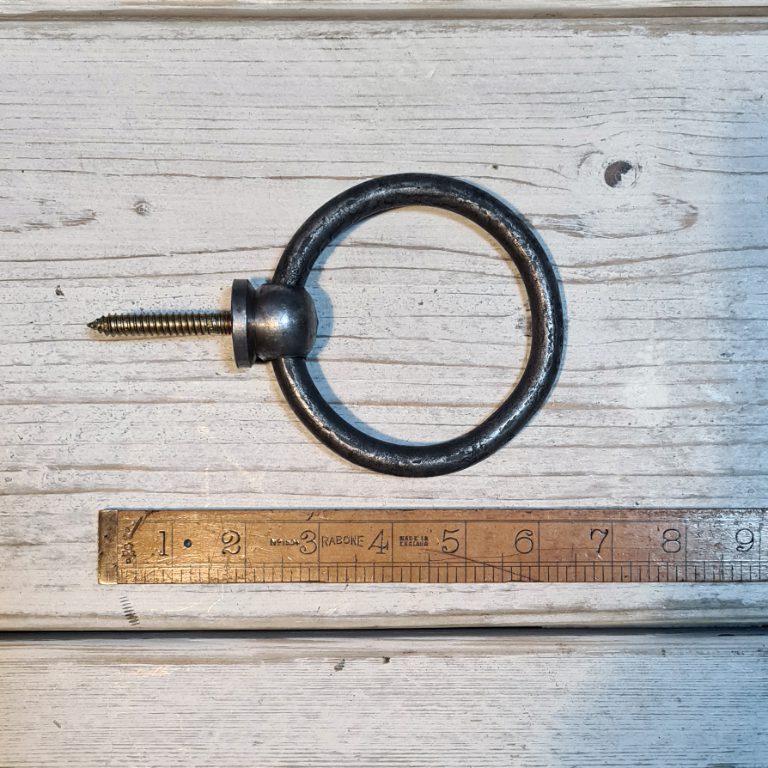 Ring Handle Boss Antique Iron M8 Thread 100mm Diameter – Cottingham ...
