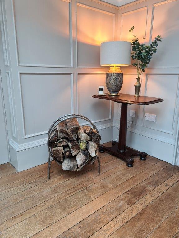 Log Holder Log Stand Circular PLUTO 500mm Wide x 600mm High ...