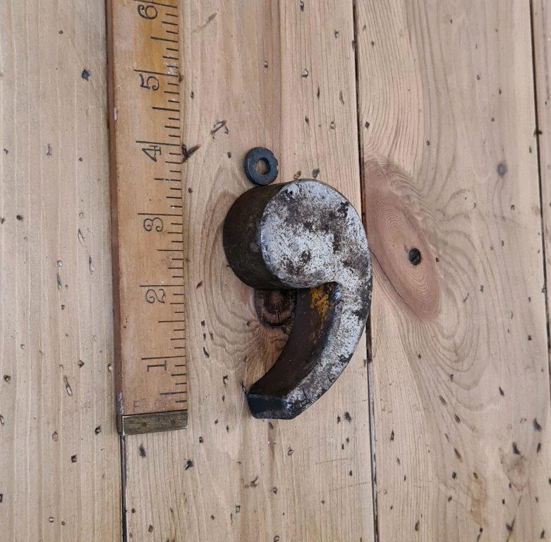 Wall Mounted Letter ';' SEMICOLON Antique Finish 200mm High ...