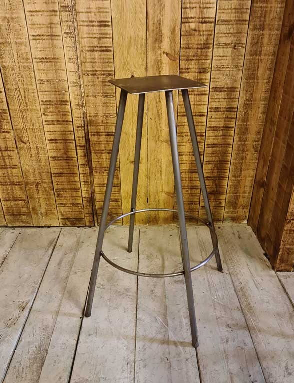 Stool SHELTON Circular Foot Rest 15mm Rod Polish Steel 600mm ...