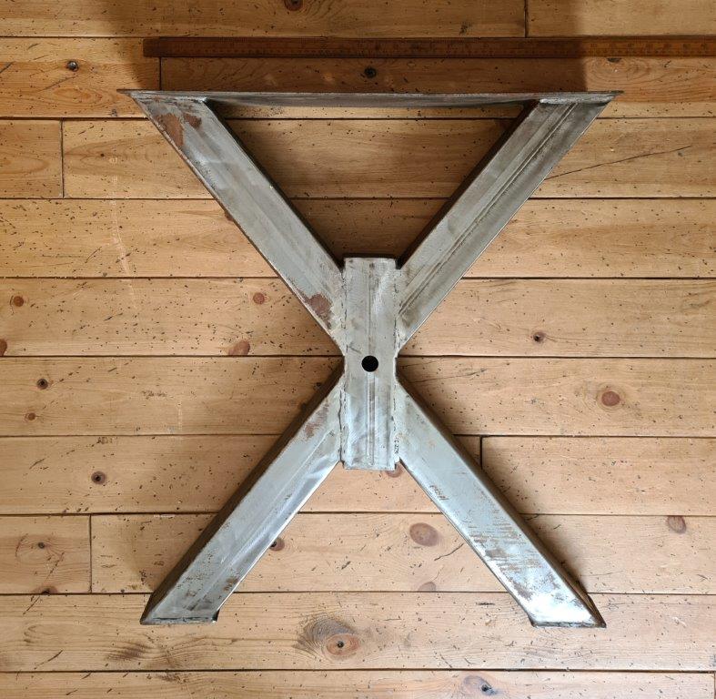 Table End Frame Cross Frame BANBURY 710mm High 76mm x 76mm Box ...