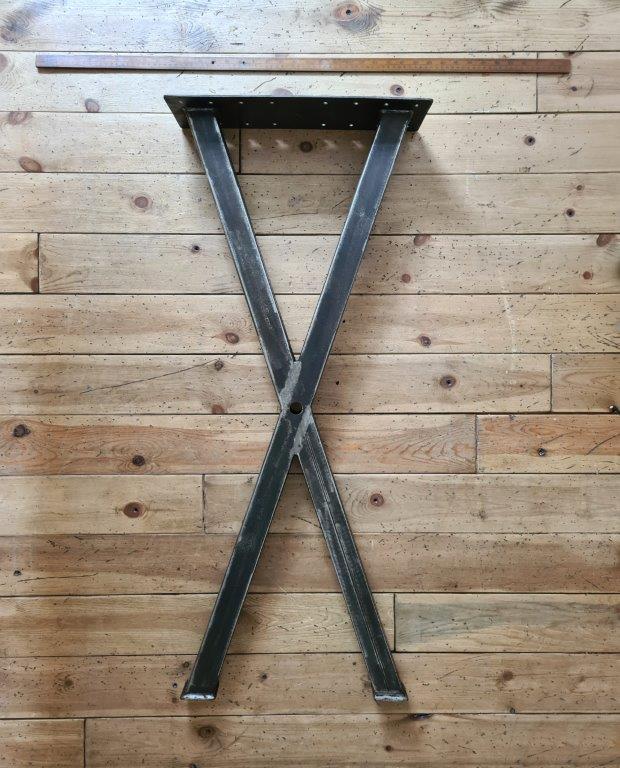 Table End Frame GIN POSEUR Cross Section Steel 1050mm 50 x 50mm ...