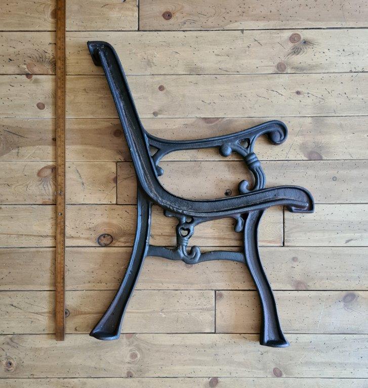 Park Bench End Frame ONE PAIR Arm Rest HAMPSTEAD Cast Iron – Cottingham ...