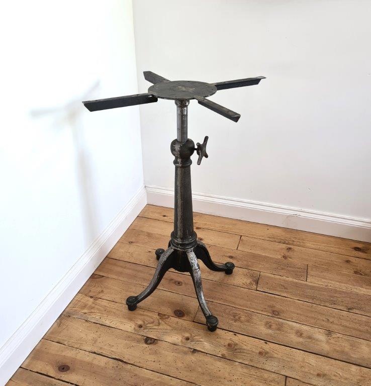 Table Pedestal Base GROSVENOR Quad Telescopic 710 - 810mm – Cottingham ...